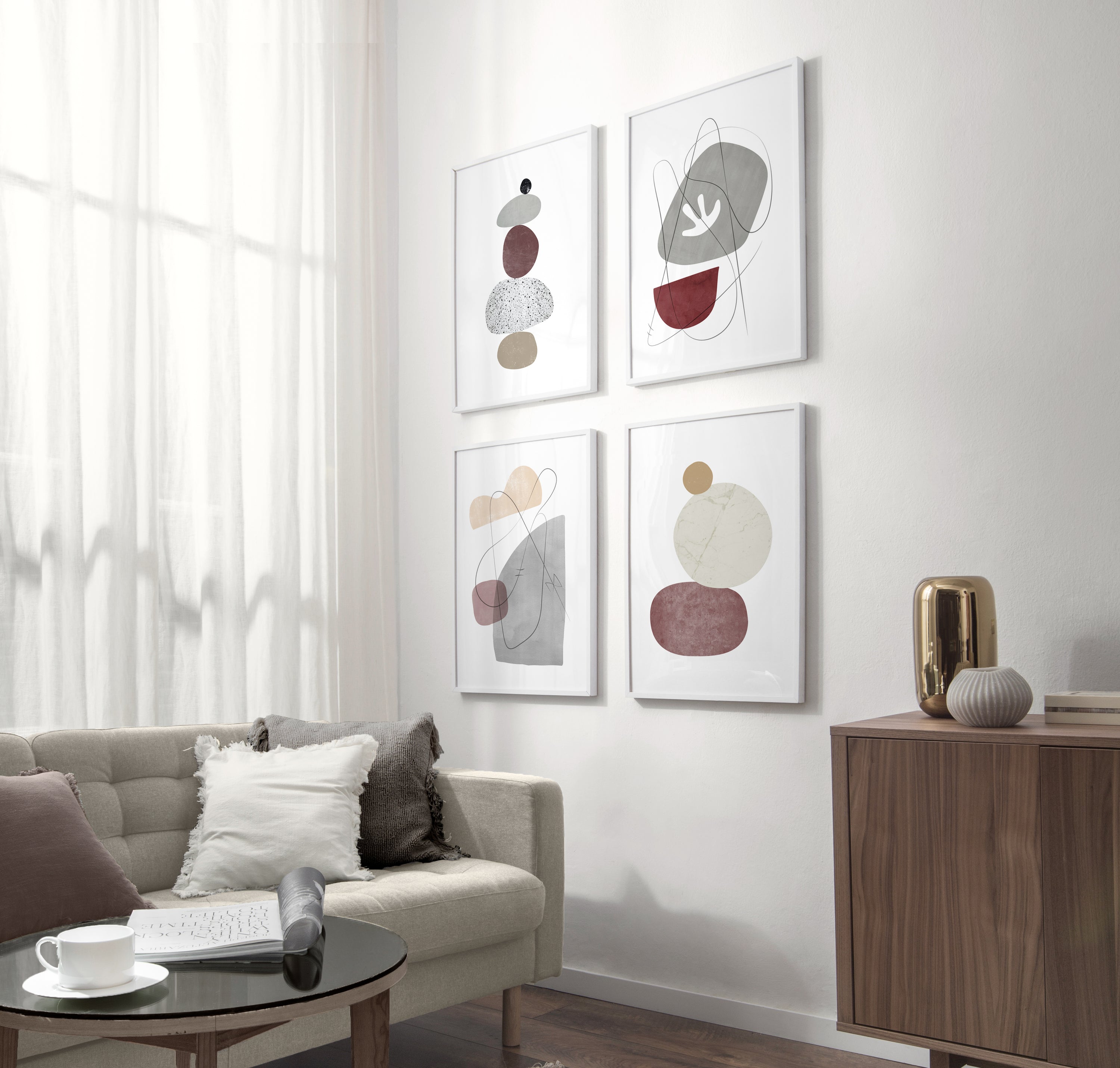 Decoración de paredes con cuadros – Artesta